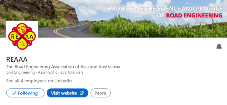 REAAA.net - Road Engineering Association of Asia and Australasia